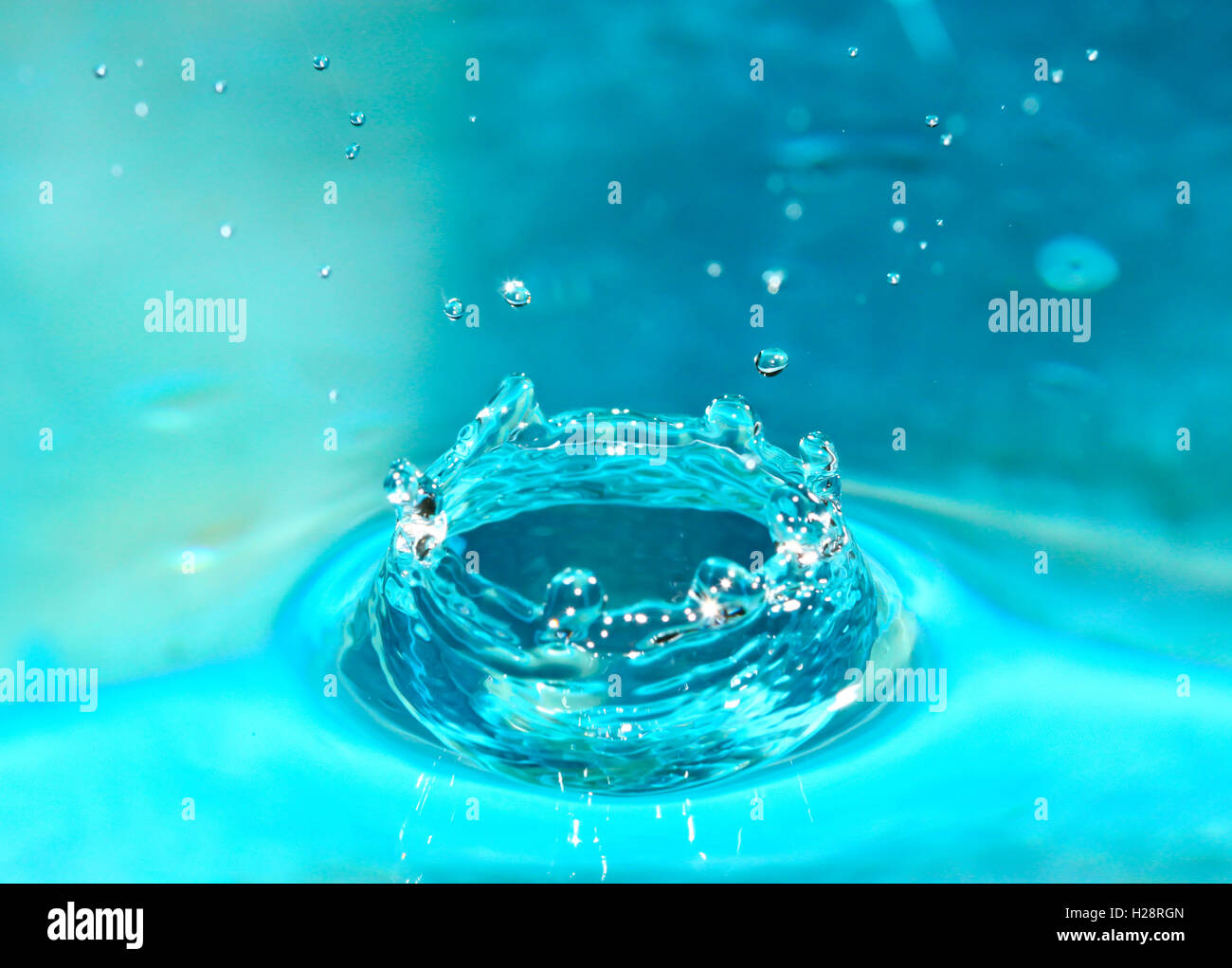 Water drop close up Stock Photo - Alamy