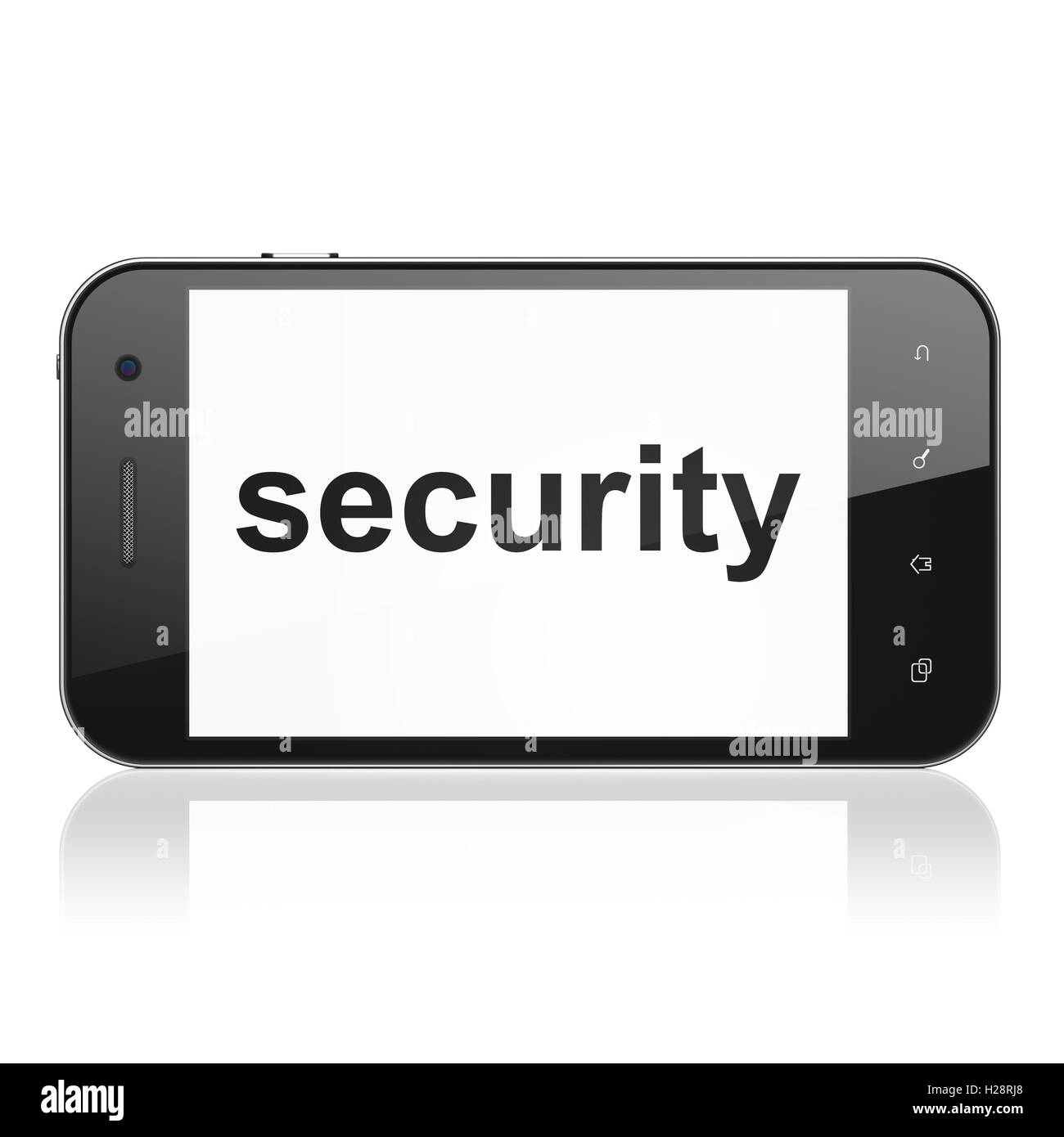 Safety concept smartphone on hi-res stock photography and images - Alamy