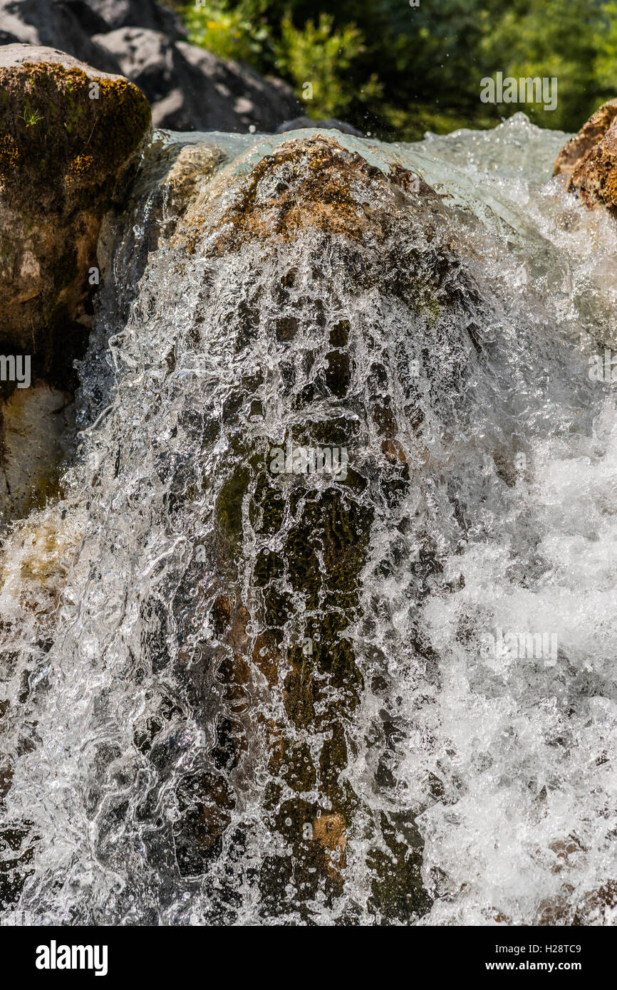 waterfall in alps Stock Photo - Alamy