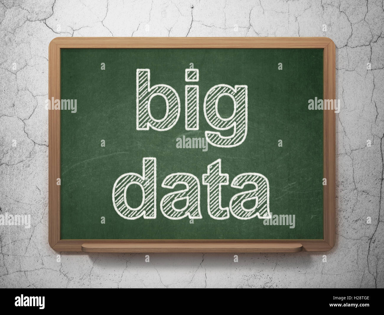 Data concept: Big Data on chalkboard background Stock Photo - Alamy