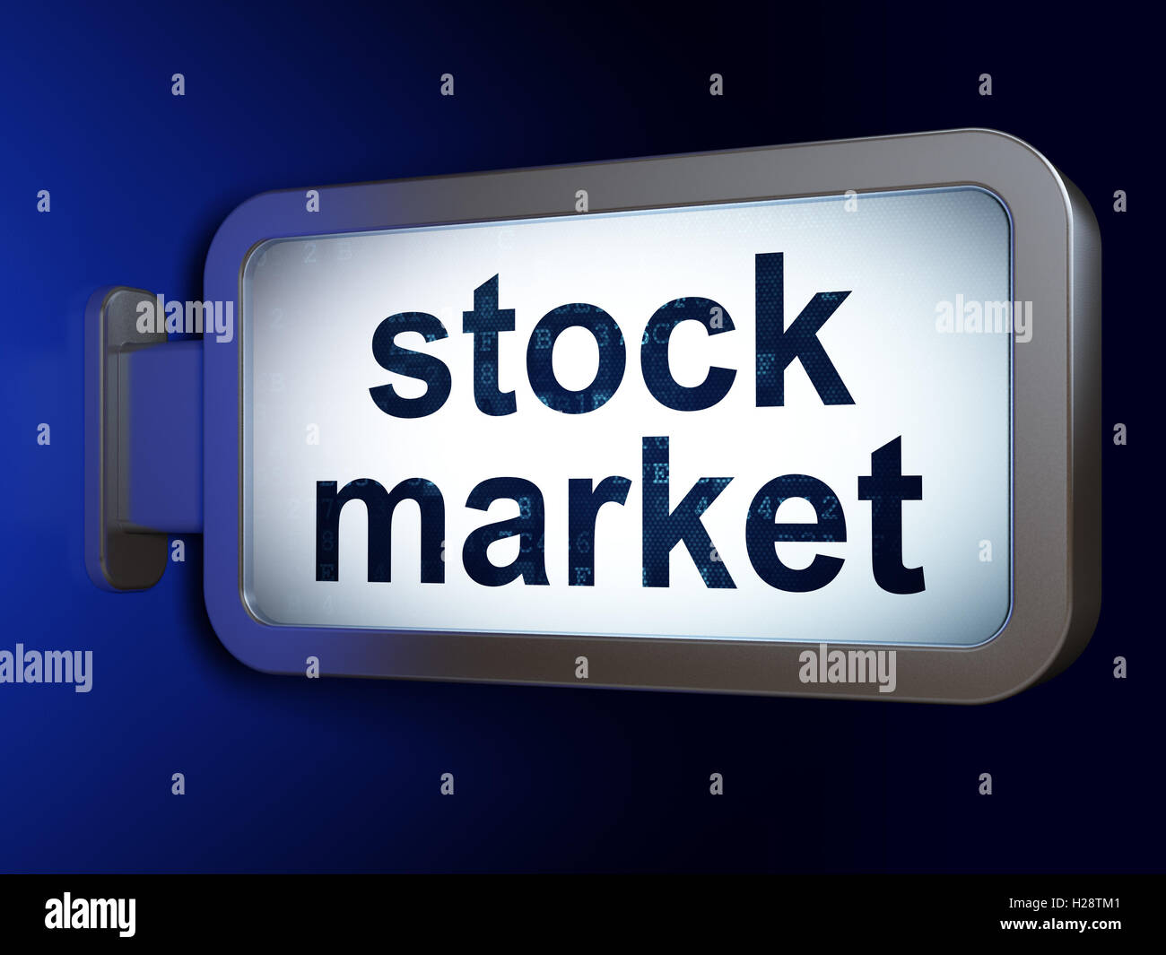 Business concept: Stock Market on billboard background Stock Photo - Alamy