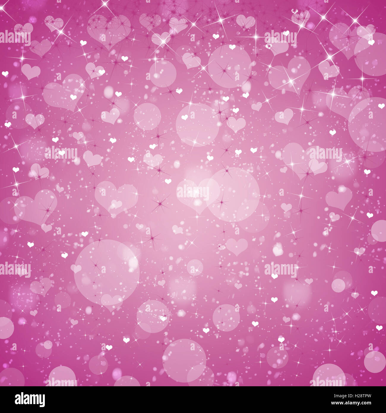 Abstract background of hearts Stock Photo - Alamy