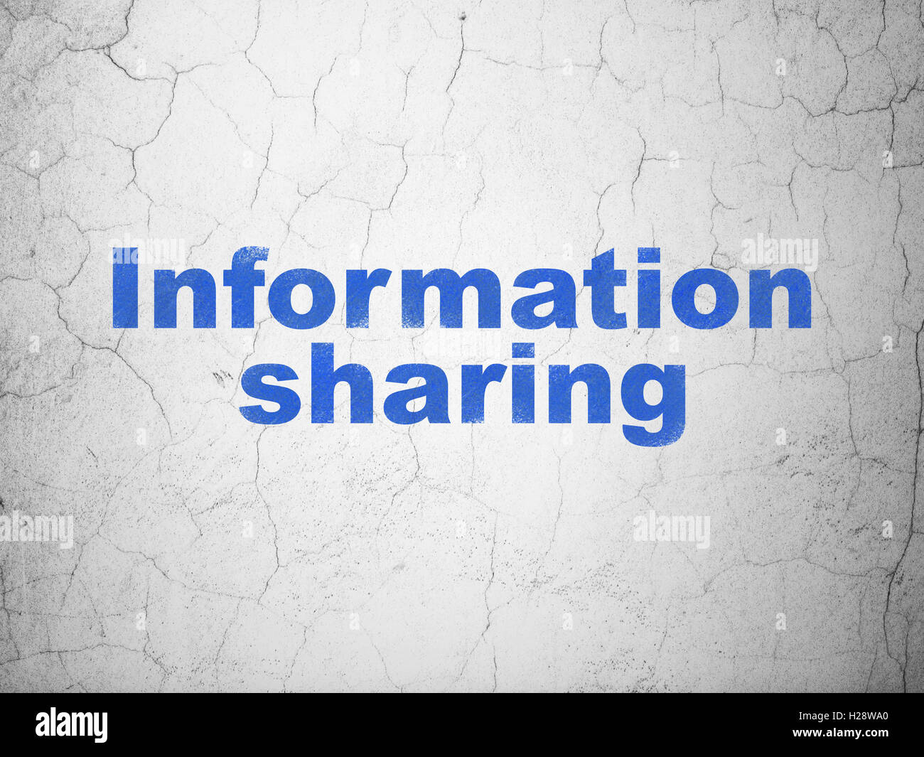 Data concept: Information Sharing on wall background Stock Photo - Alamy