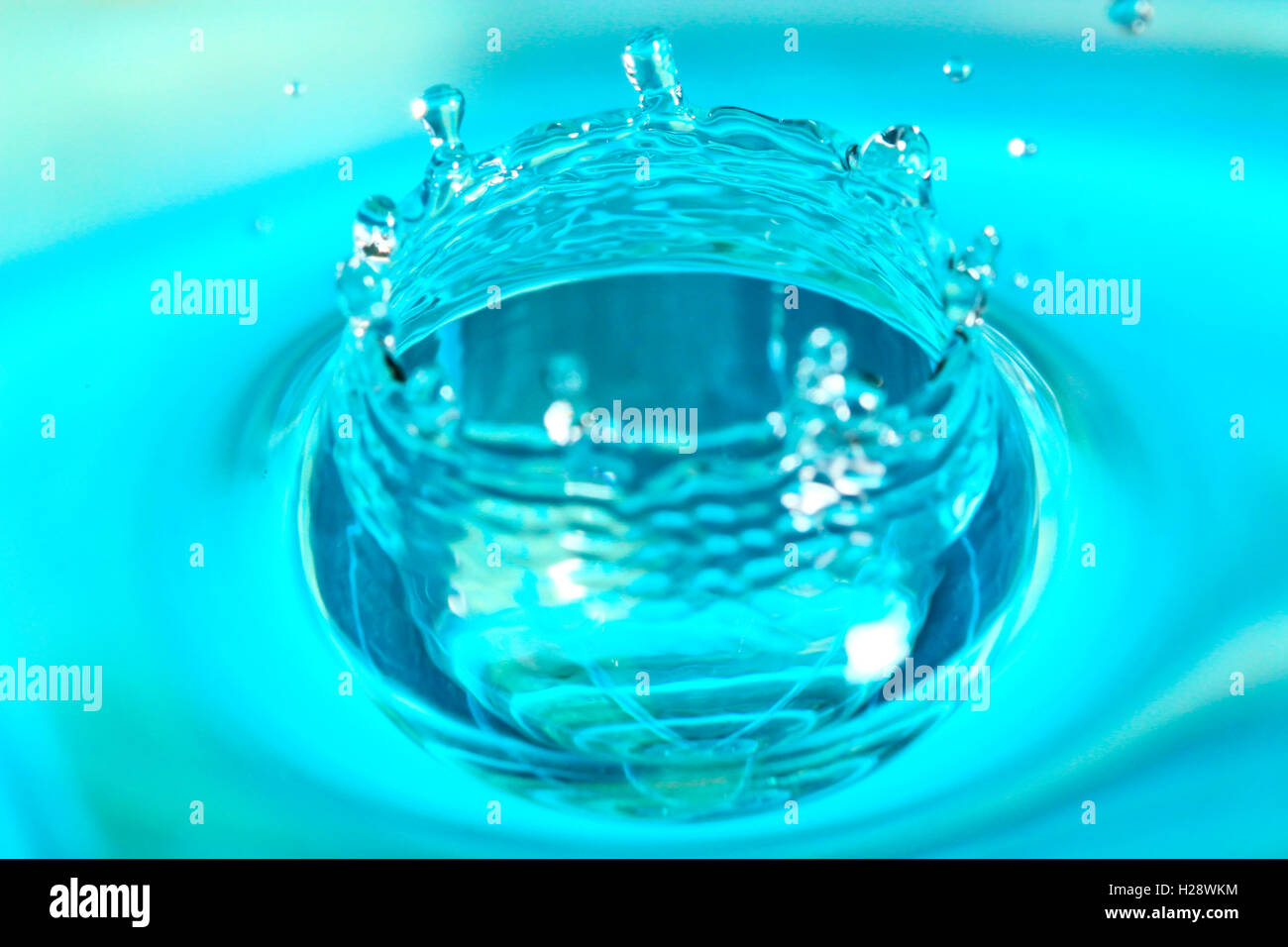 Water drop close up Stock Photo - Alamy
