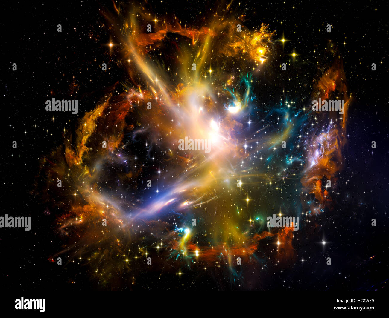 Energy of Space Stock Photo - Alamy