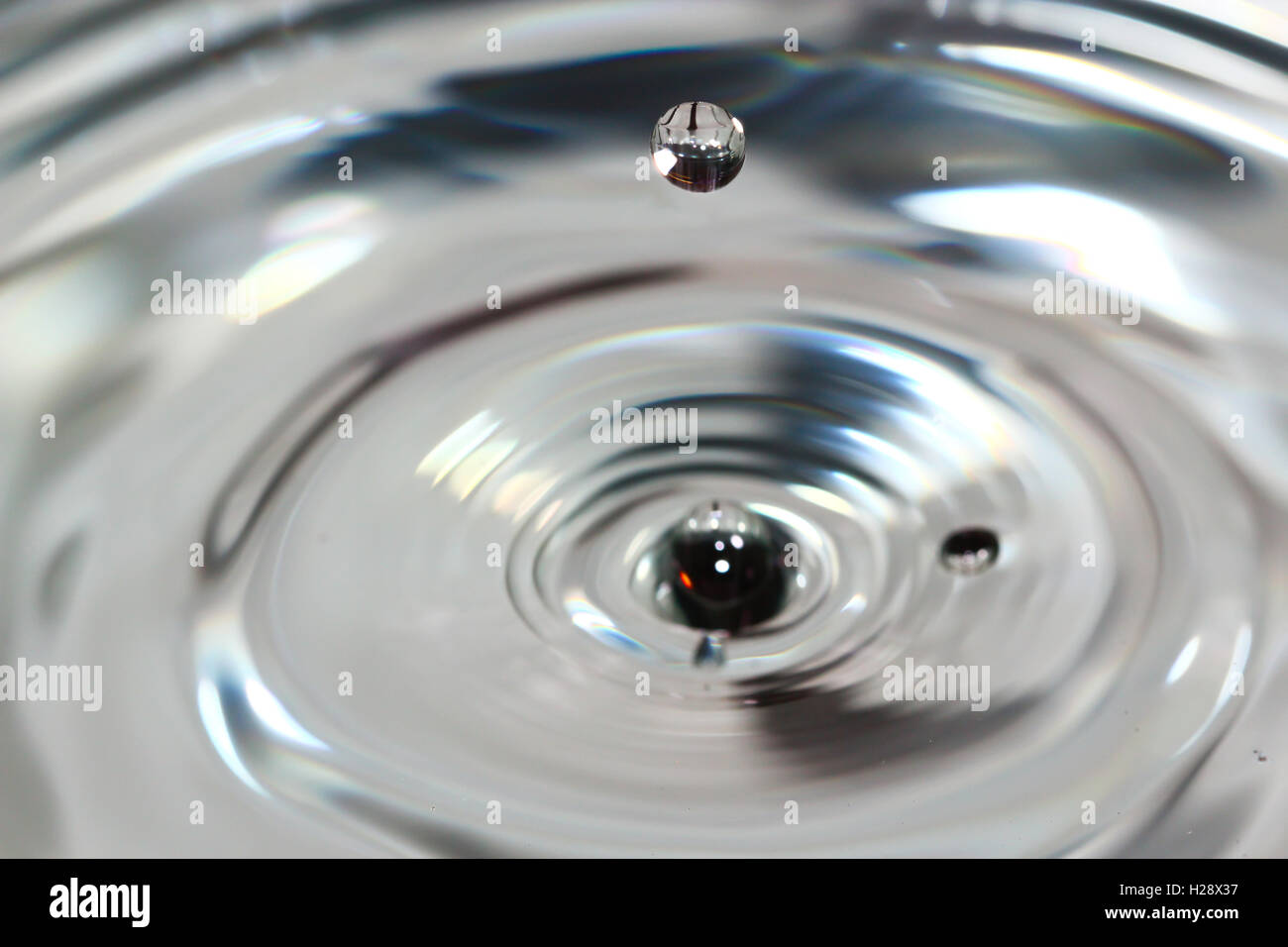 Water drop close up Stock Photo - Alamy