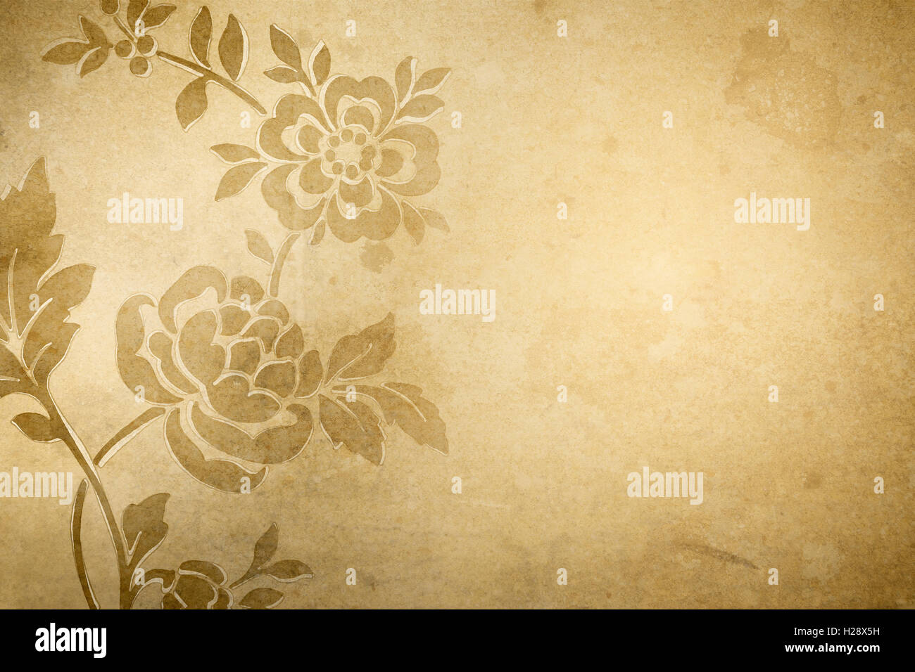 grunge flower background Stock Photo - Alamy