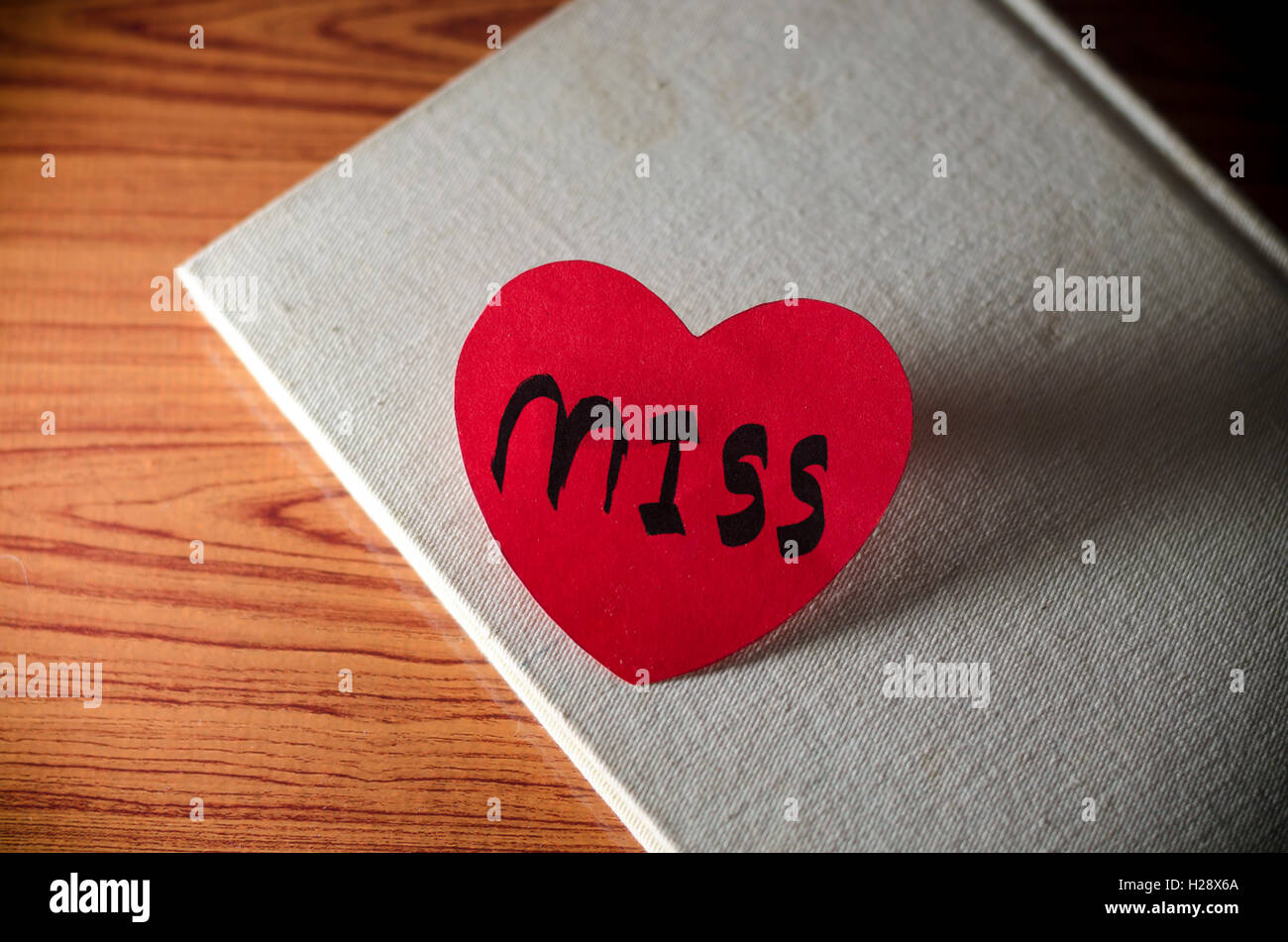 diary of love Stock Photo - Alamy