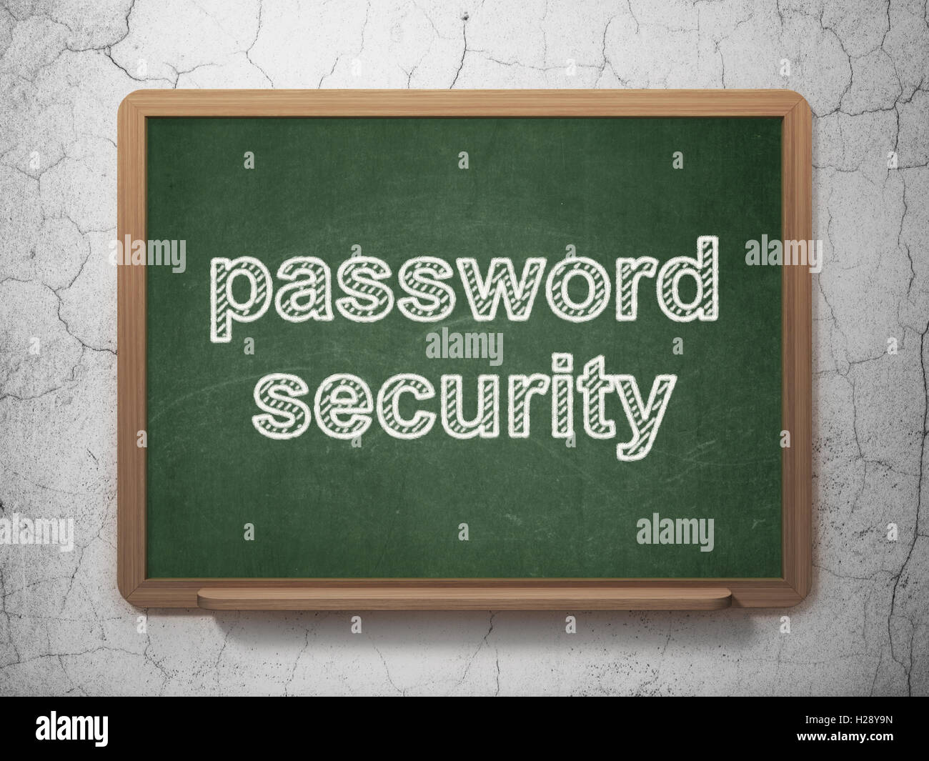 Privacy concept: Password Security on chalkboard background Stock Photo - Alamy