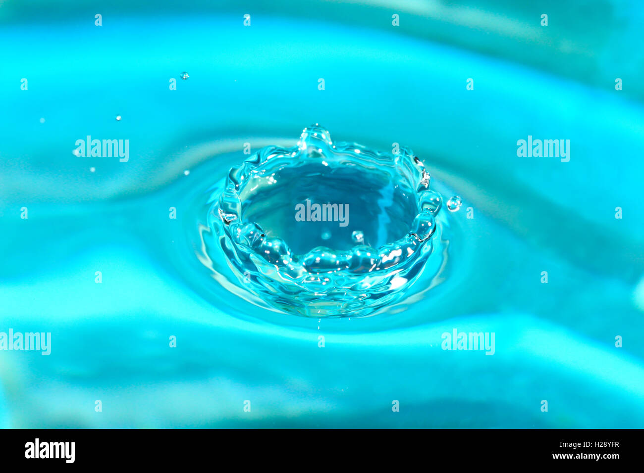 Water drop close up Stock Photo - Alamy