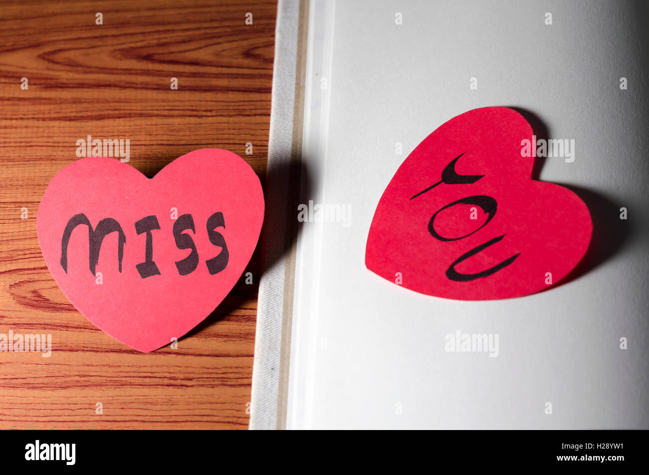 diary of love Stock Photo - Alamy