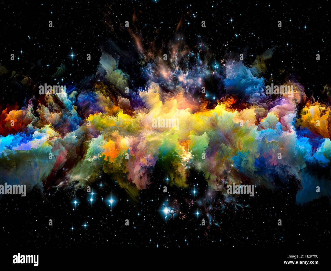 Inner Life of Space Stock Photo - Alamy