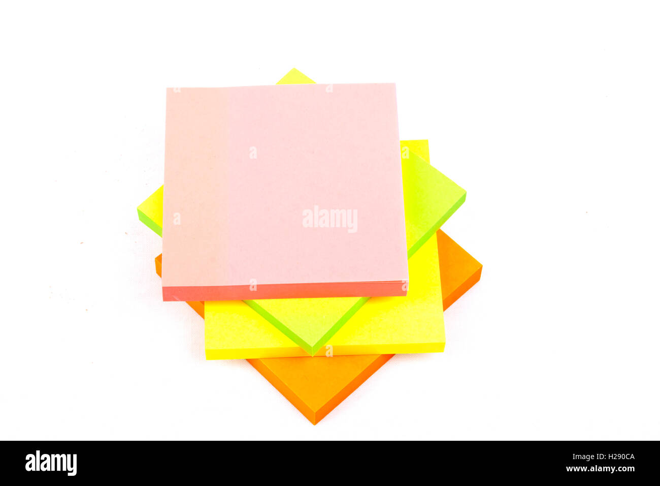 Sticky Notes Cube Stock Photo - Alamy