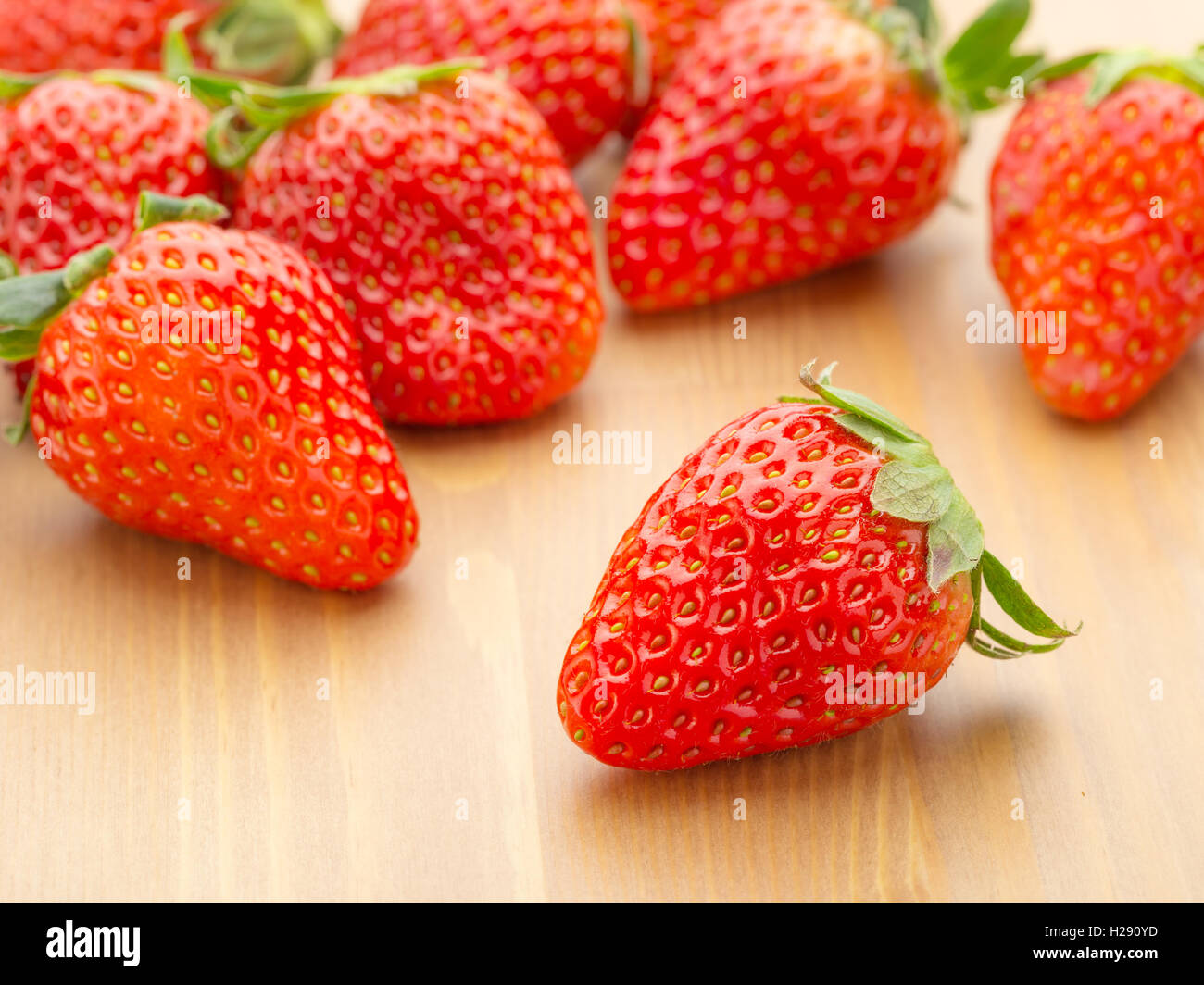 Group of sweet strawberry Stock Photo - Alamy