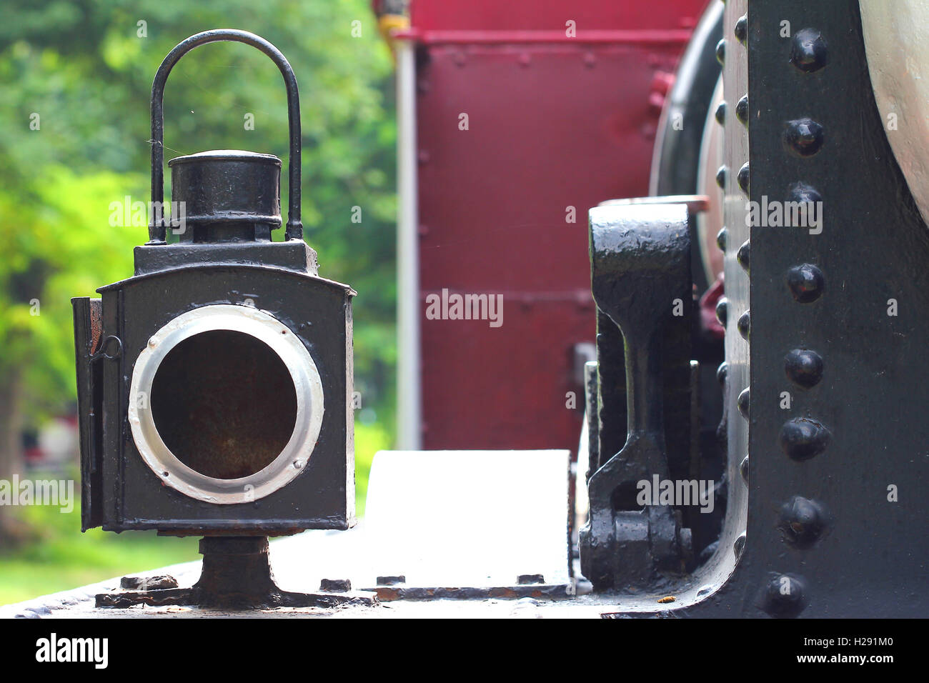 Retro lamp on steam hi-res stock photography and images - Alamy