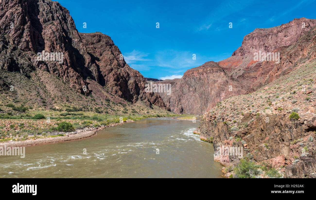 Colorado River, Grand Canyon National Park, Arizona, USA Stock Photo ...