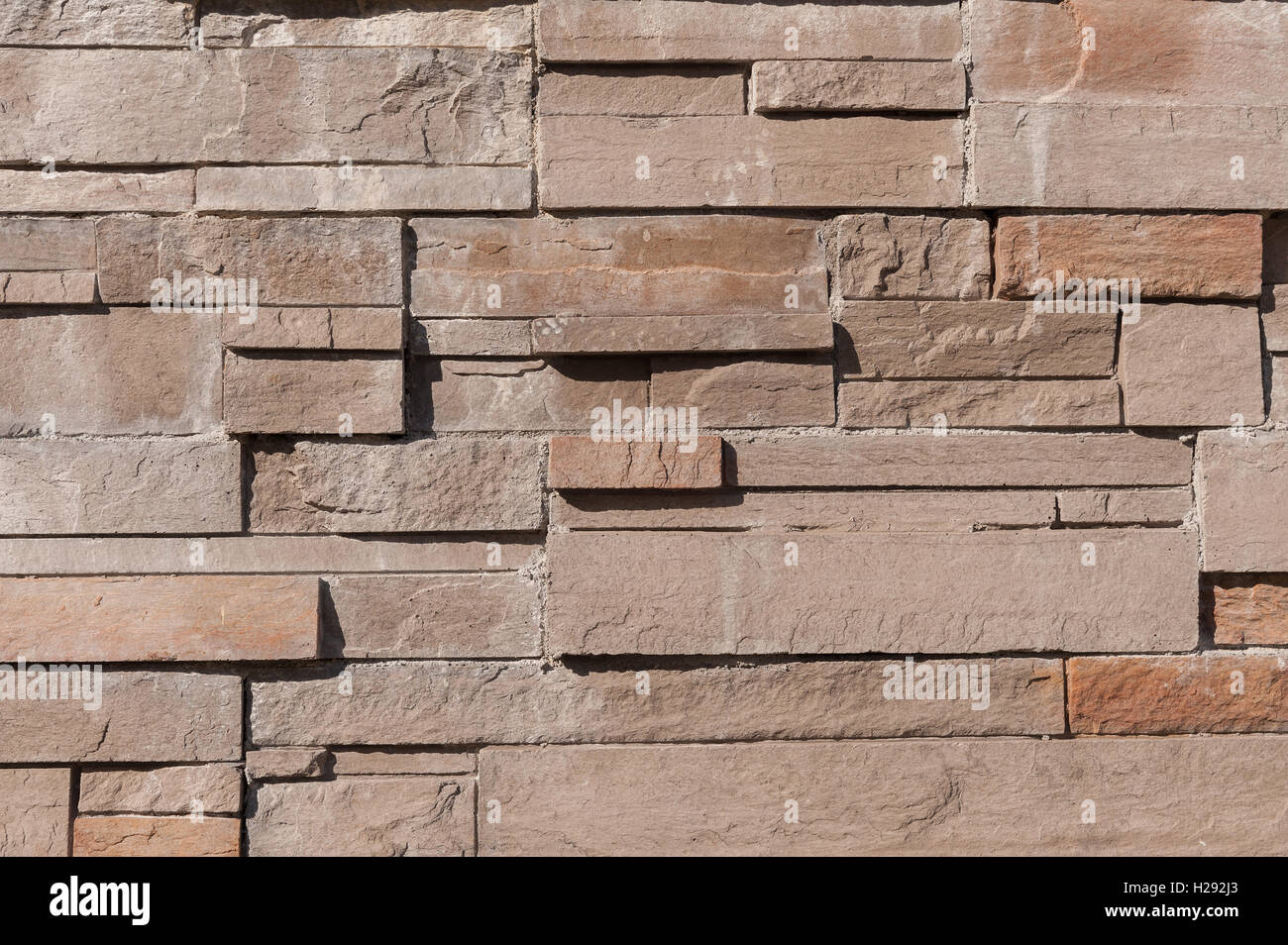 closely stacked dry stone wall slate quartz layers of stone showing ...