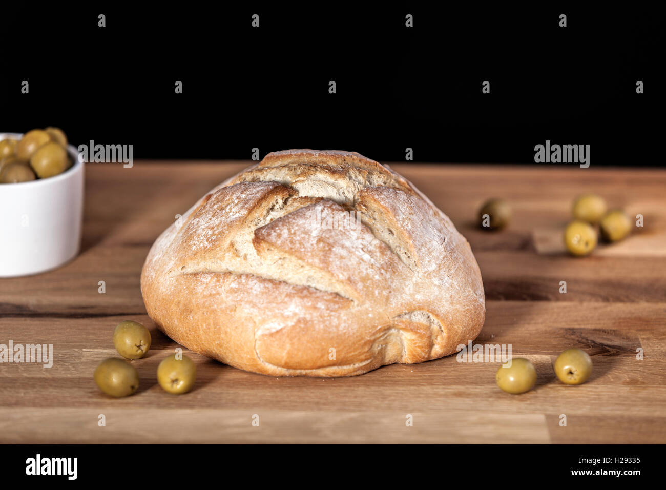 Rustic loaf of bread hi-res stock photography and images - Alamy
