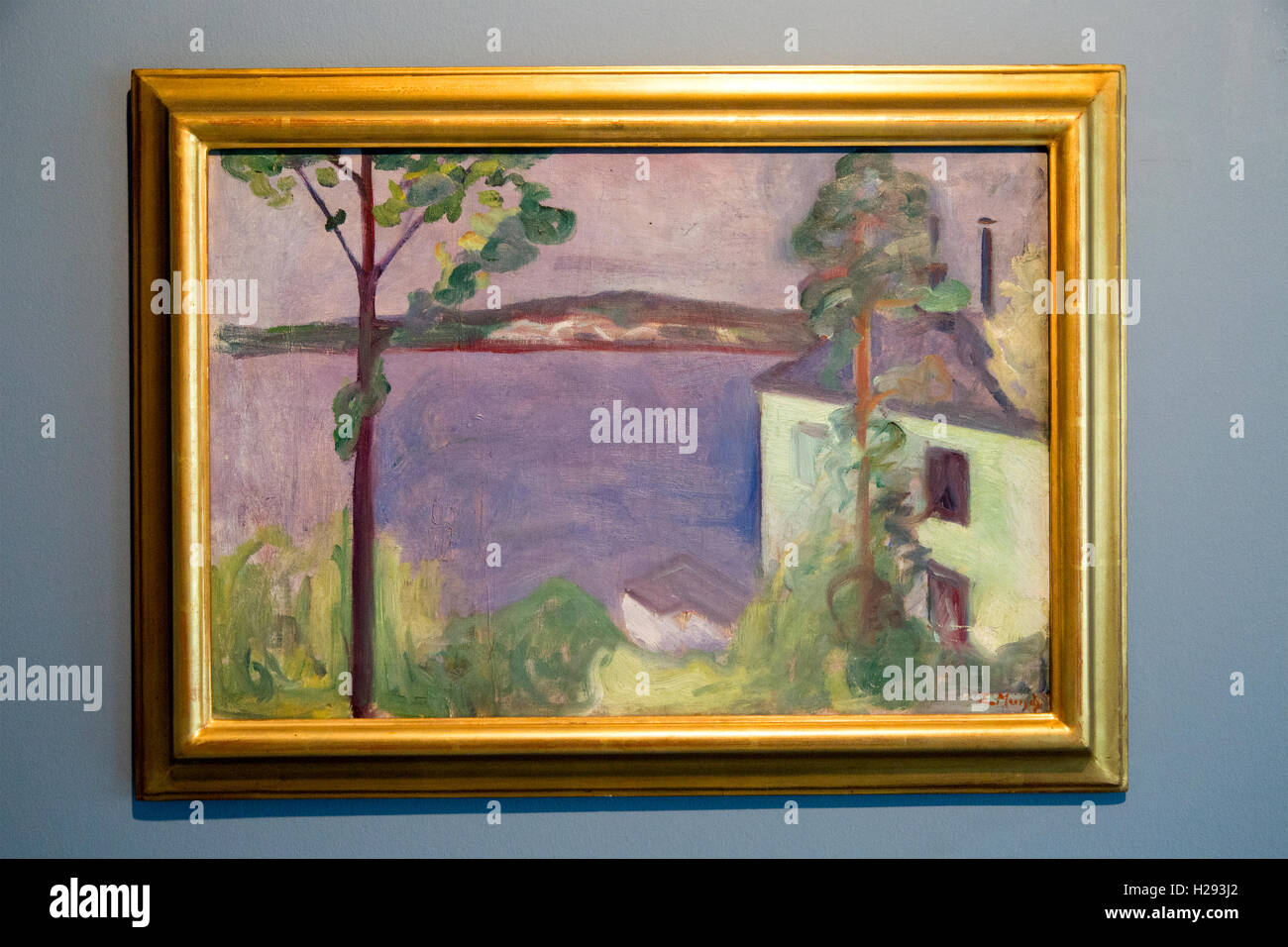 Edvard munch work of art hi-res stock photography and images - Alamy