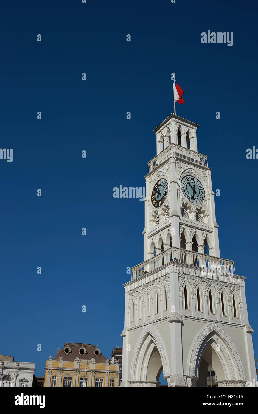 Clock Tower in Iquique Stock Photo - Alamy