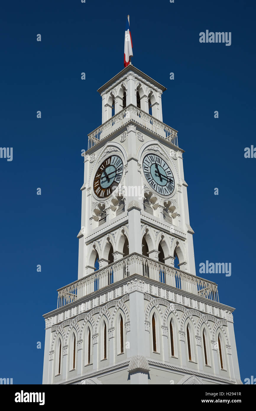 Clock Tower in Iquique Stock Photo - Alamy