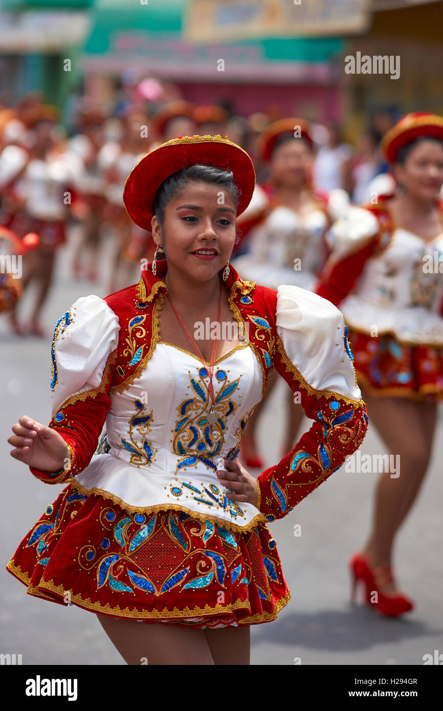 Peruvian dancers leg dance hi-res stock photography and images - Alamy