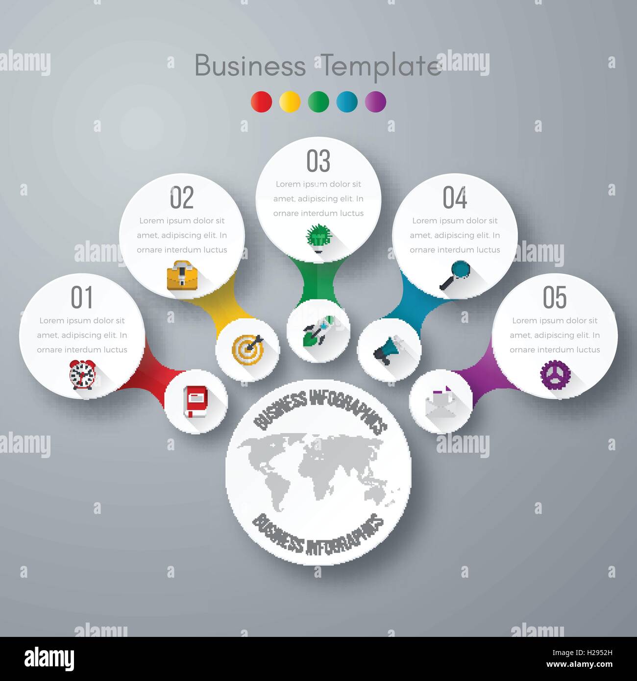 Timeline Vector 3d Infographic Stock Vector Image & Art - Alamy
