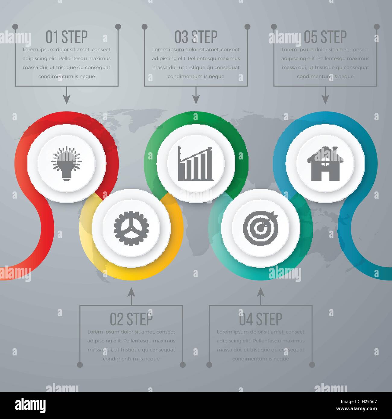Timeline Vector 3d Infographic Stock Vector Image & Art - Alamy