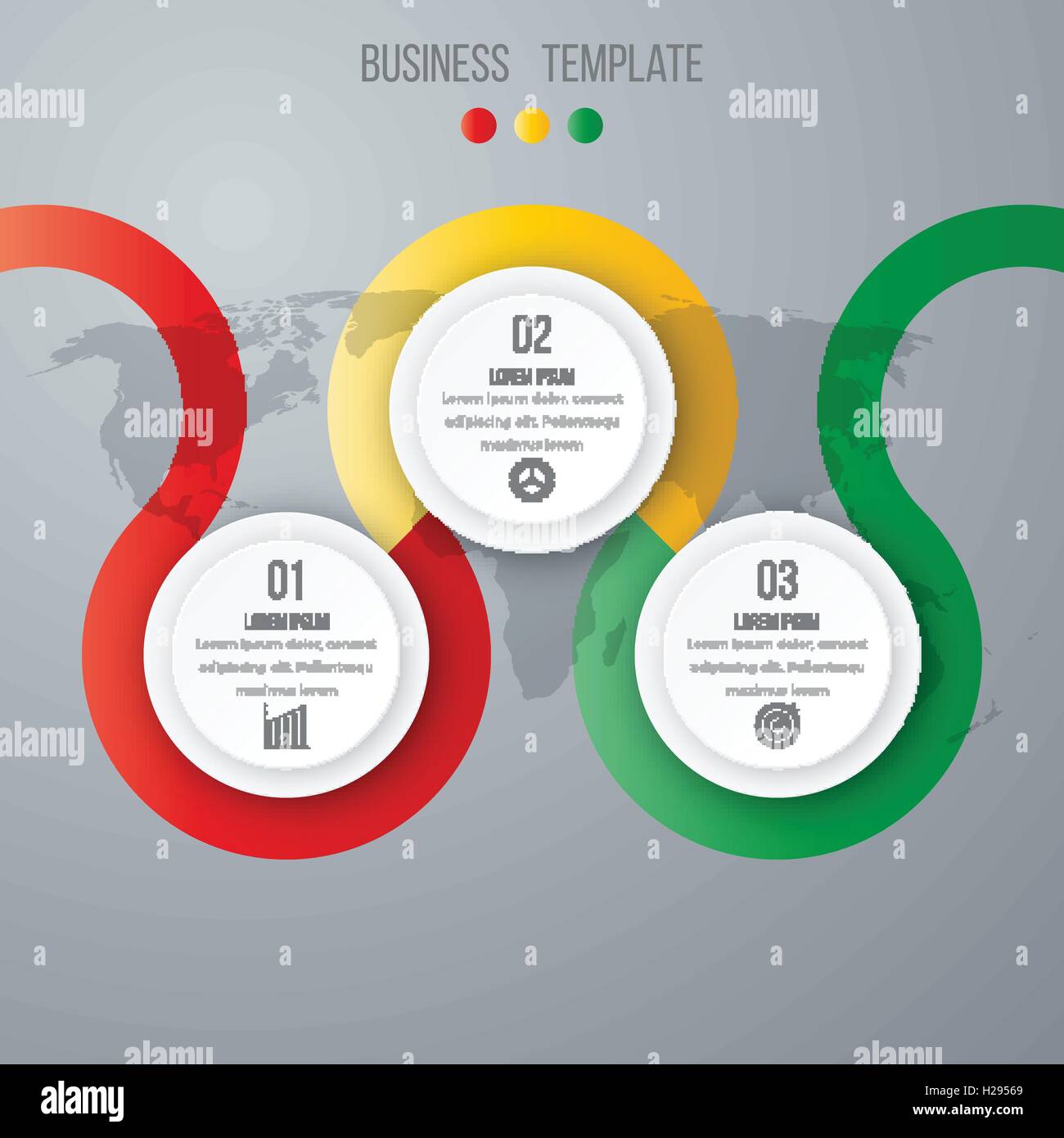 infographics three options Stock Vector Image & Art - Alamy