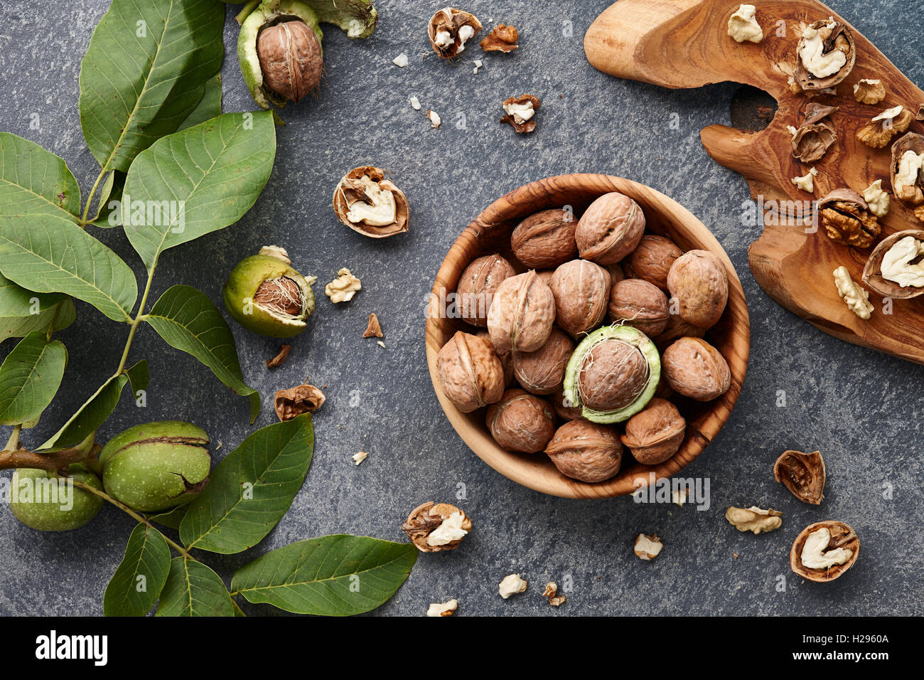 Cutting walnuts hi-res stock photography and images - Alamy