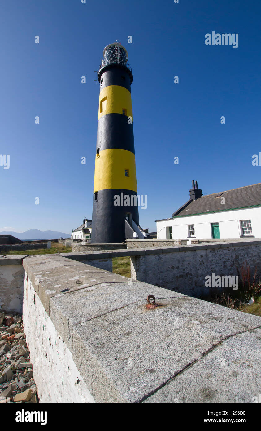 Lighthouse at St John's Point County Down Northern Ireland Stock Photo ...