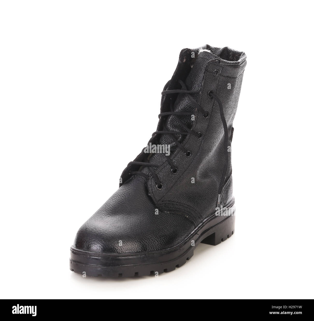 black boot men Stock Photo - Alamy