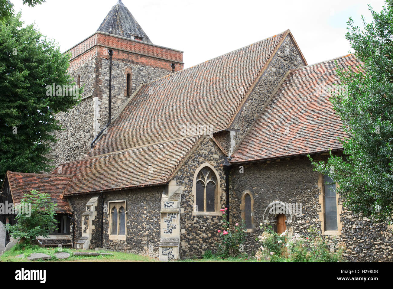 Rainham Parish Church of St Helen & St Giles in London, England Stock ...