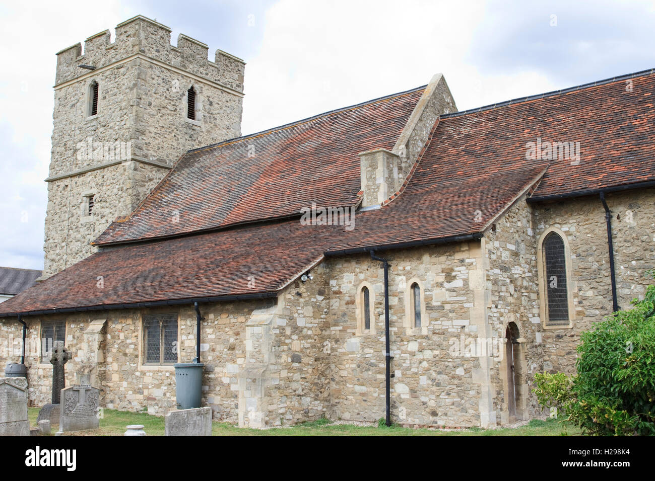 Church of St Mary and St Peter in Wennington, London, England Stock ...