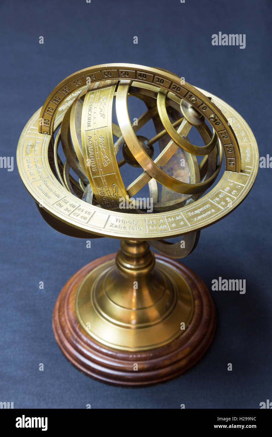 Ancient astrolabe hi-res stock photography and images - Alamy