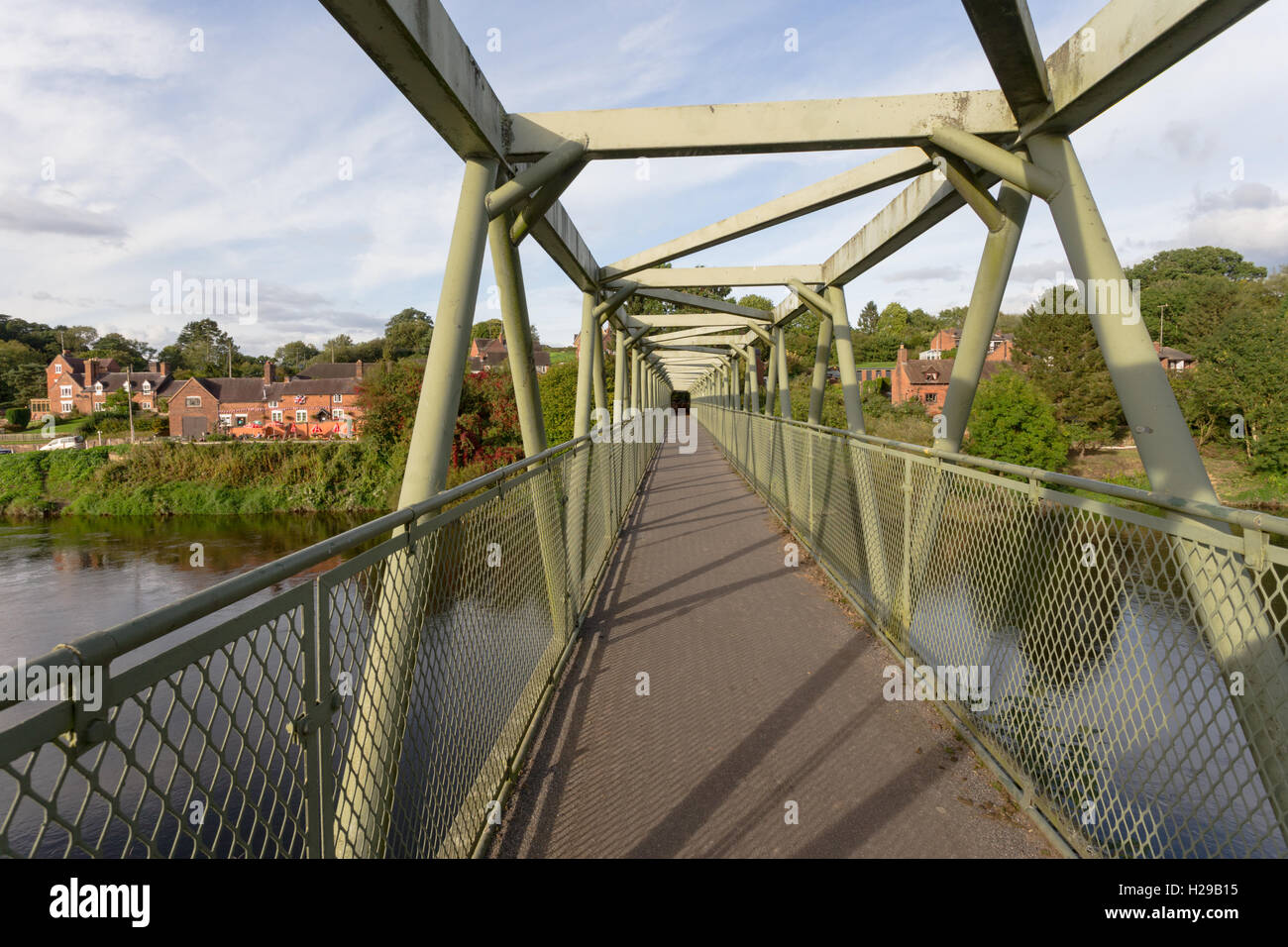 Arley footbridge hi-res stock photography and images - Alamy