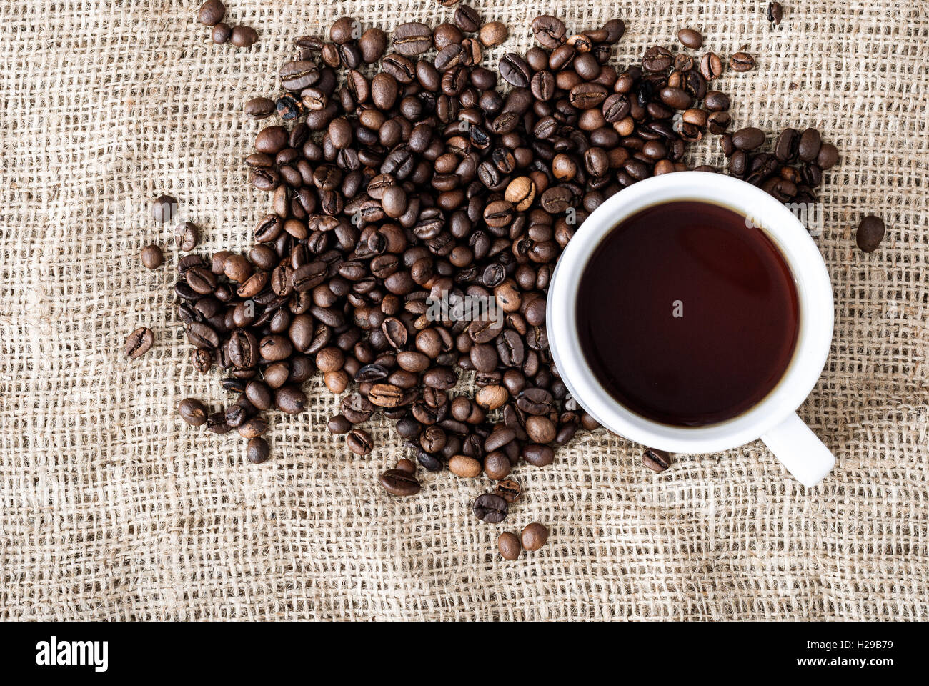 the coffee grains Stock Photo - Alamy
