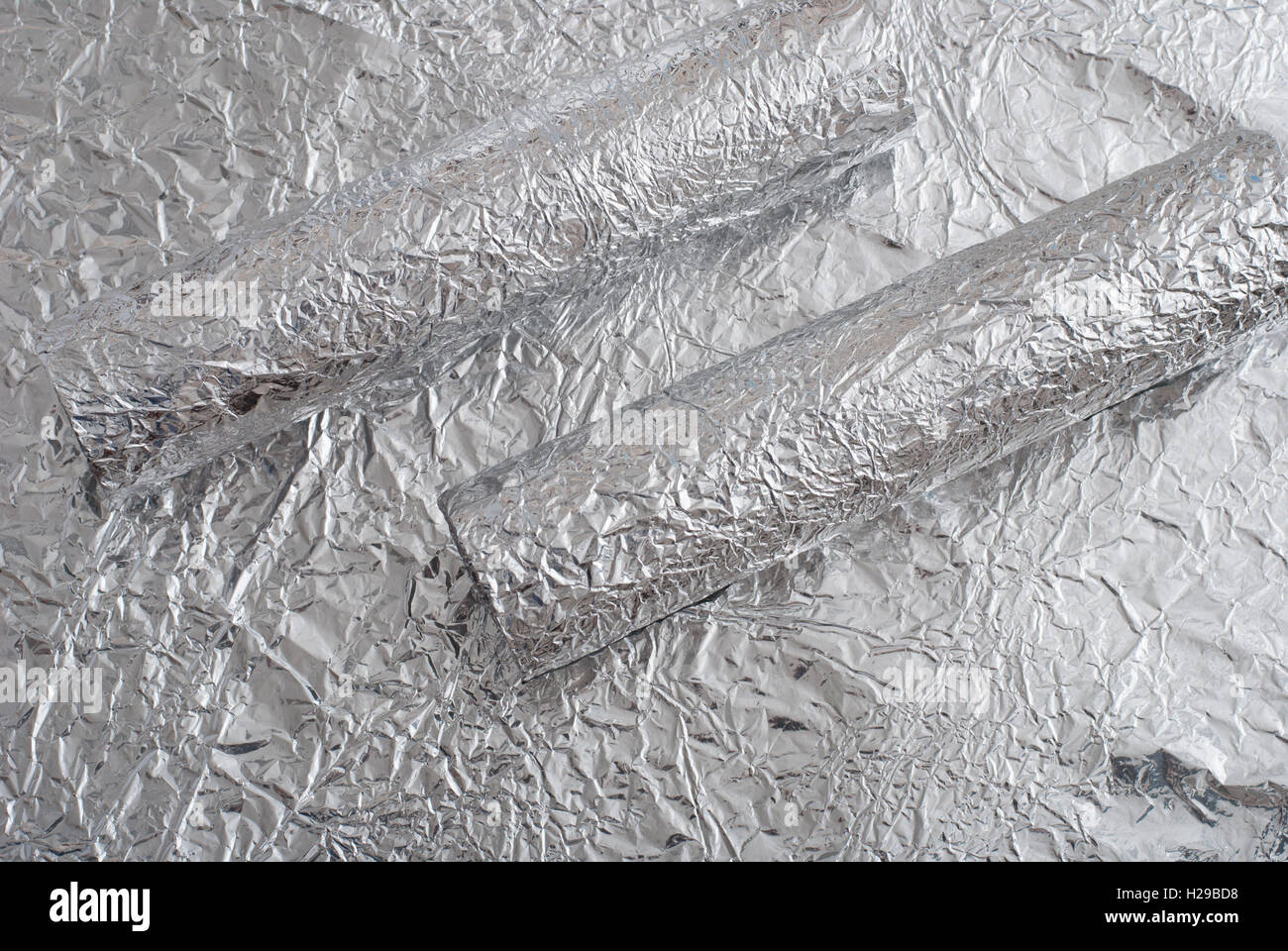 aluminium foil figures Stock Photo - Alamy