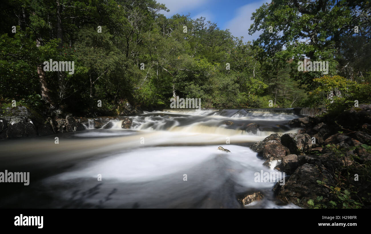 Glen Moidart Weir in Scotland Stock Photo - Alamy