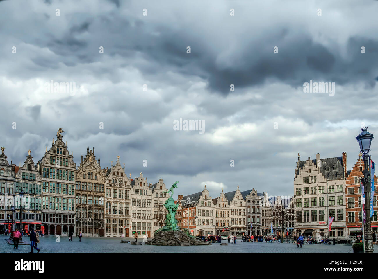 Antwerp grote markt november hi-res stock photography and images - Alamy