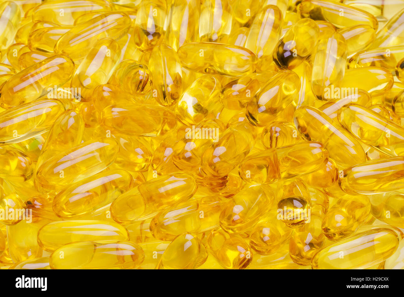 Fish oil capsules Stock Photo - Alamy