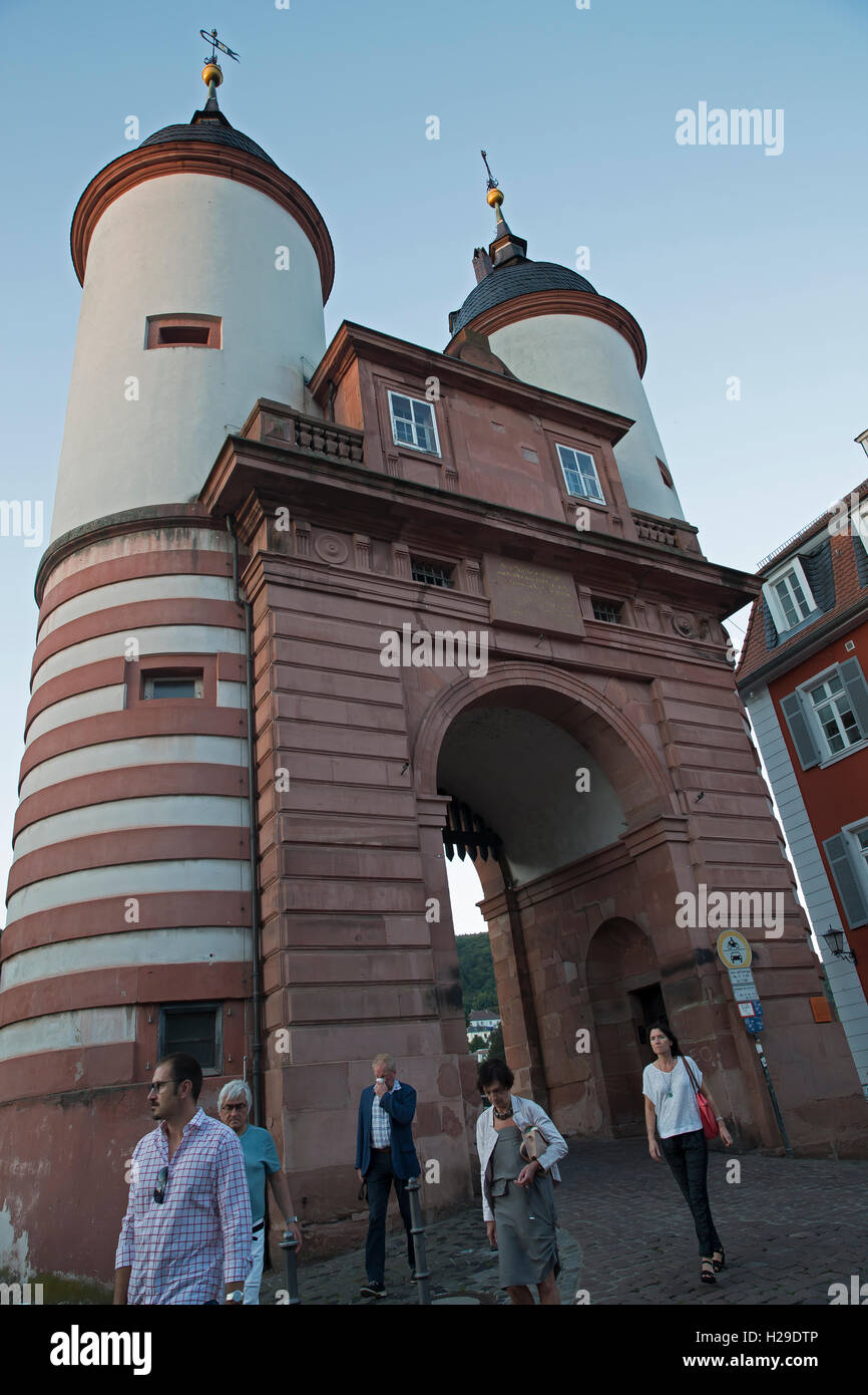 The Karl Theodor Bridge, commonly known as the Old Bridge, is a stone ...