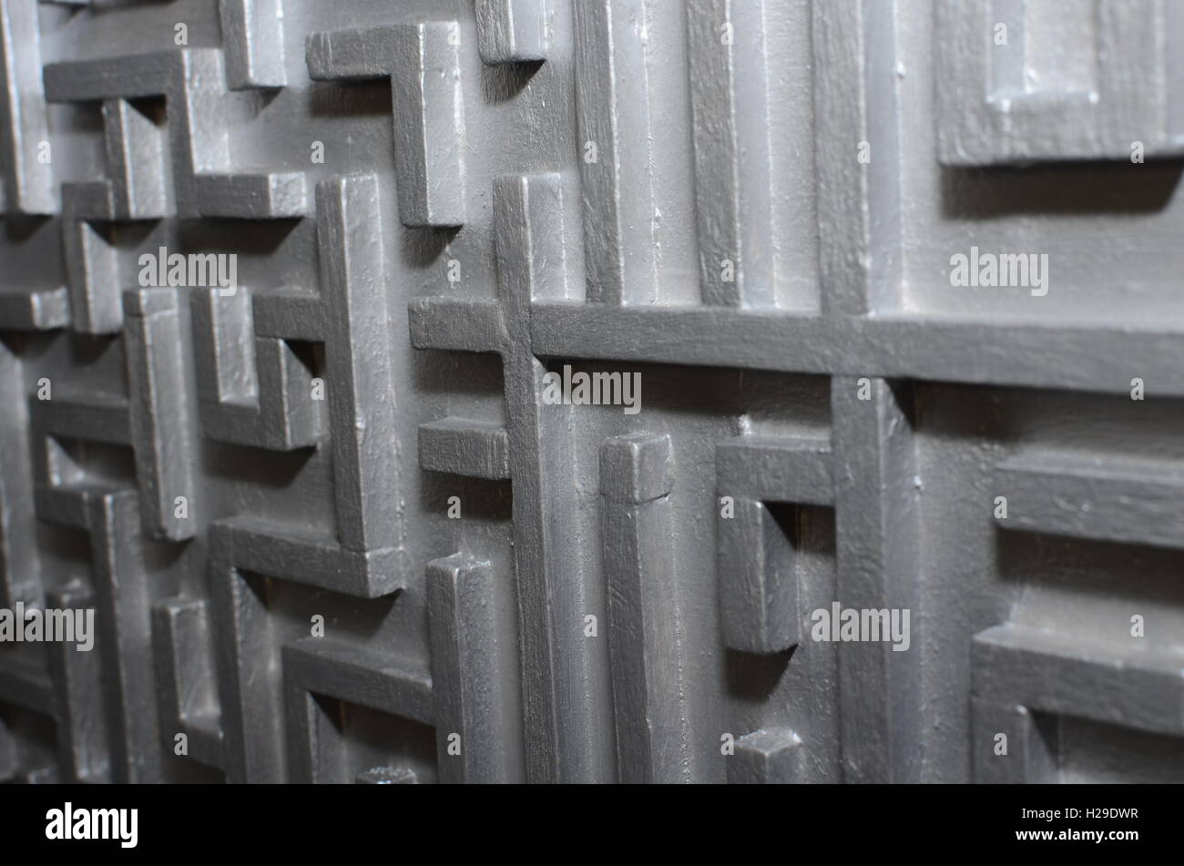 Pictures taken during the construction of handmade wooden labyrinths ...