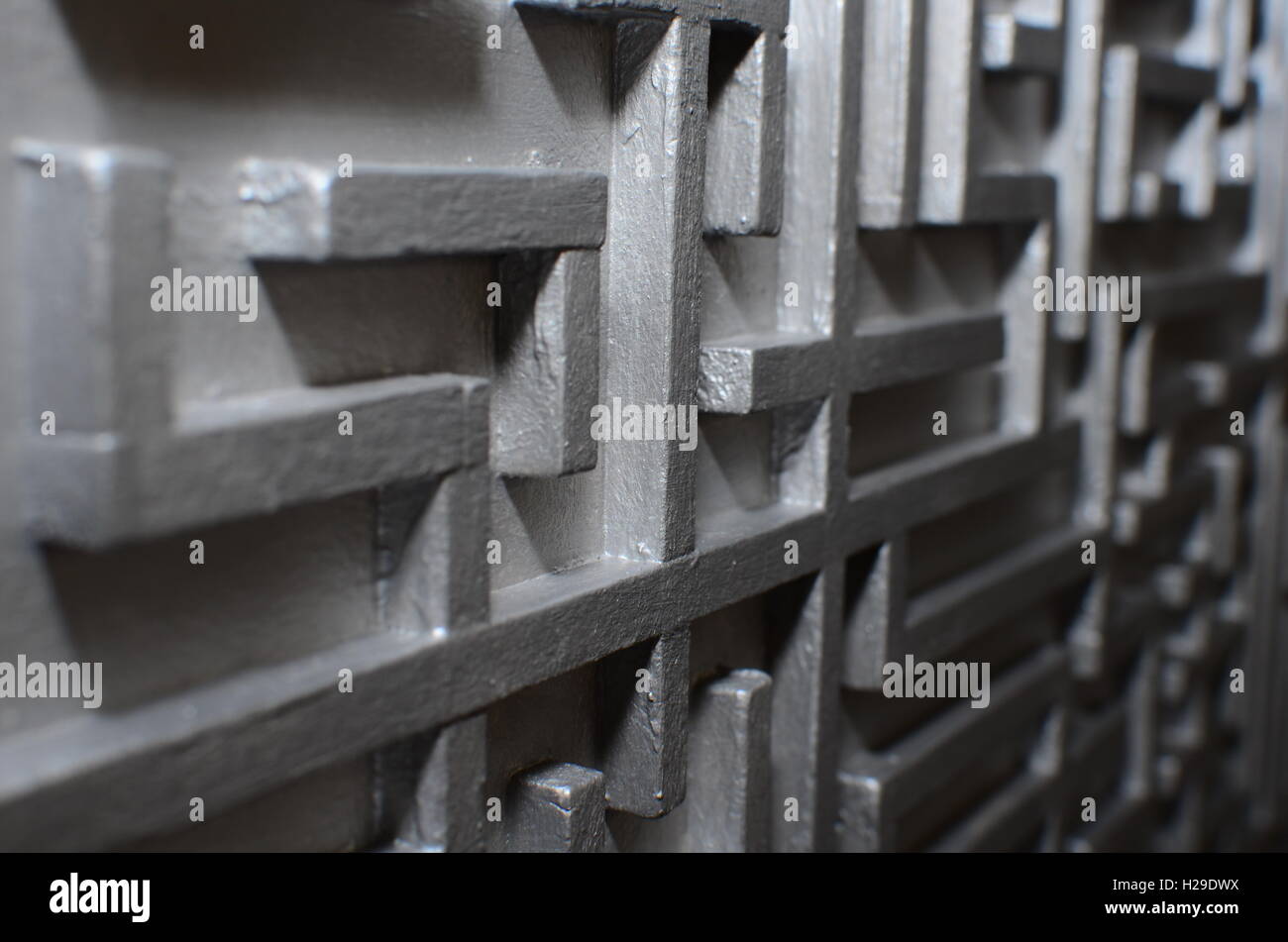 Pictures taken during the construction of handmade wooden labyrinths ...