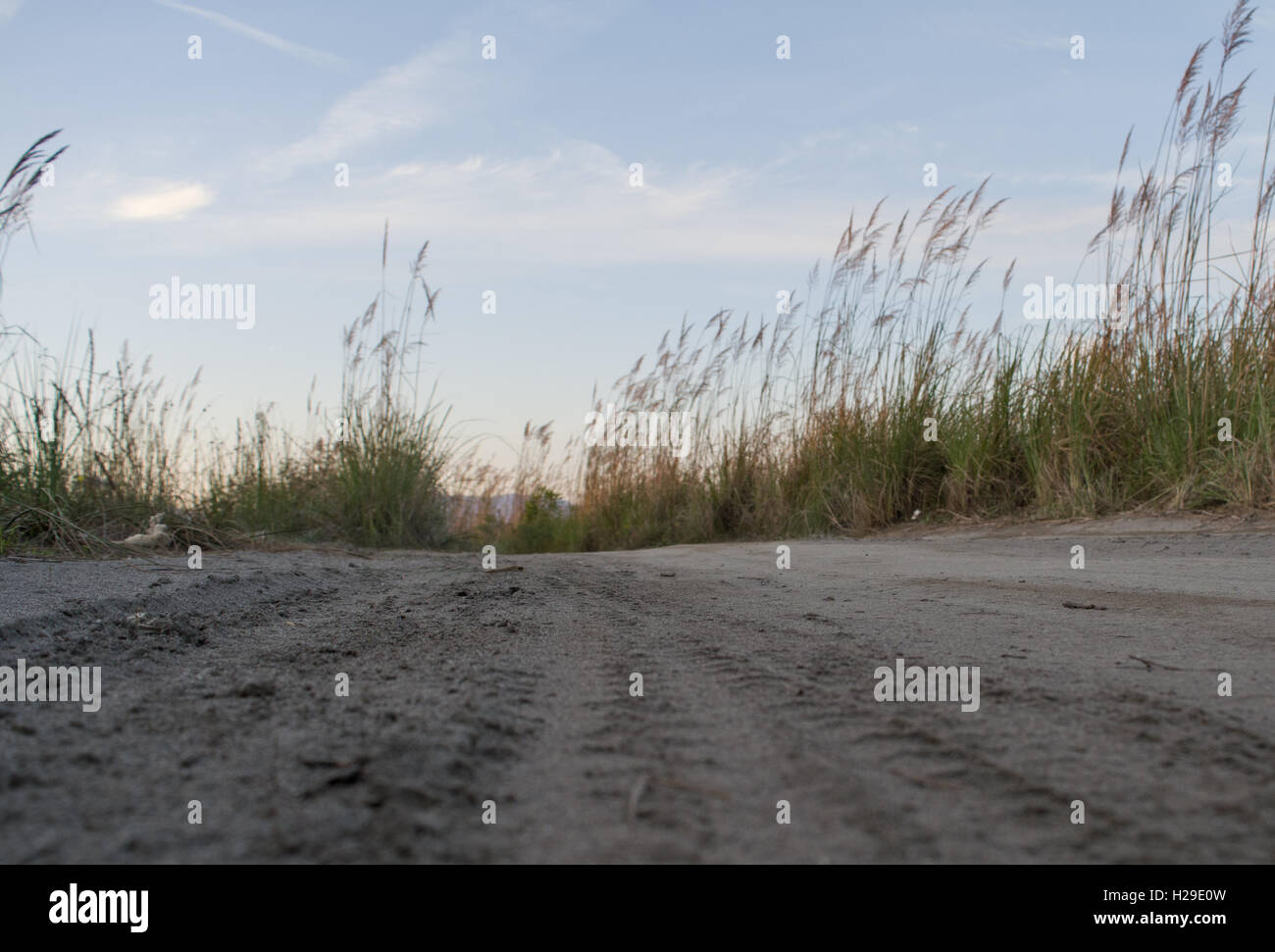 Mountain sandy road hi-res stock photography and images - Alamy