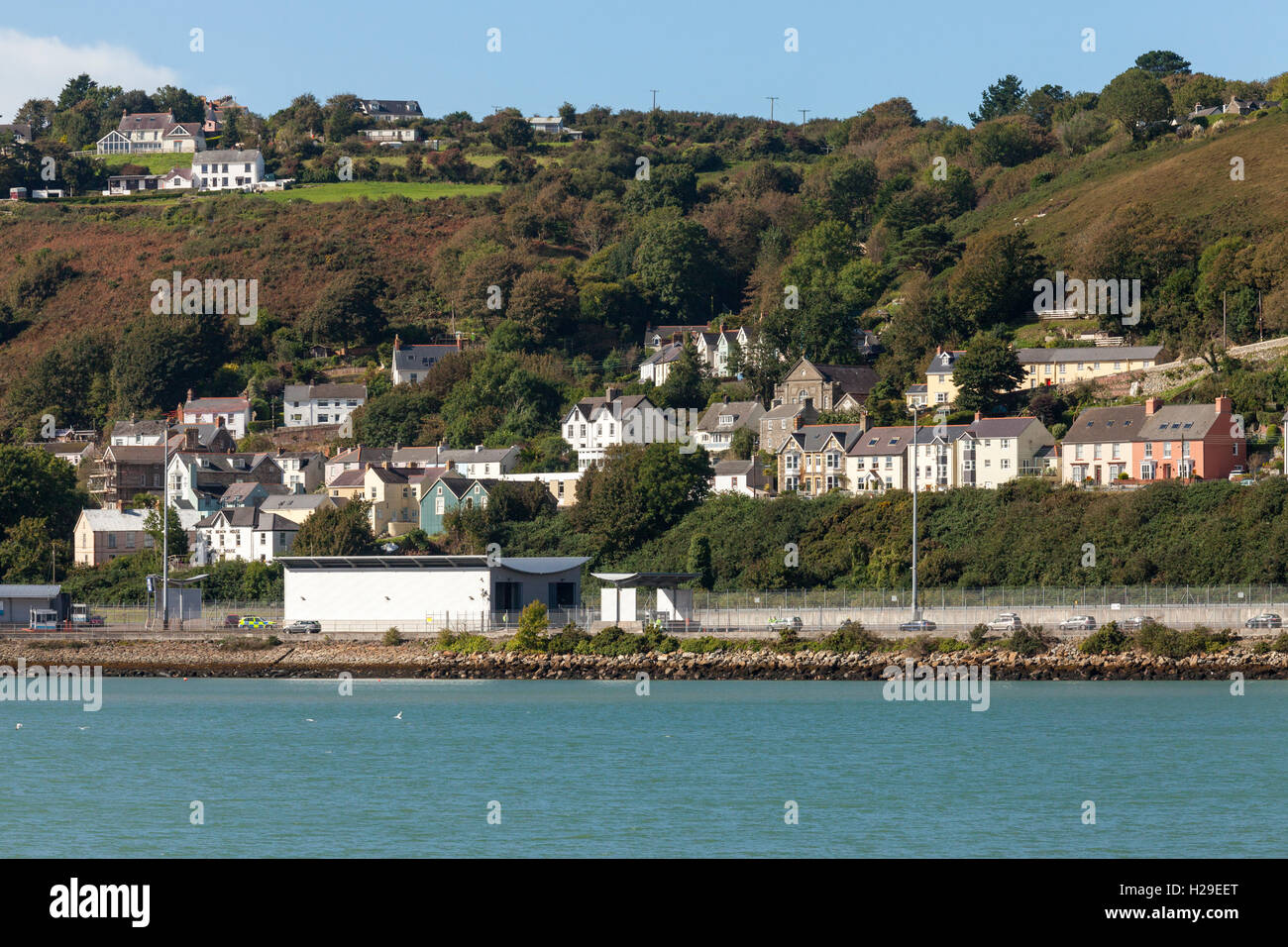Fishguard Ferry Port Pembrokeshire Wales High Resolution Stock ...