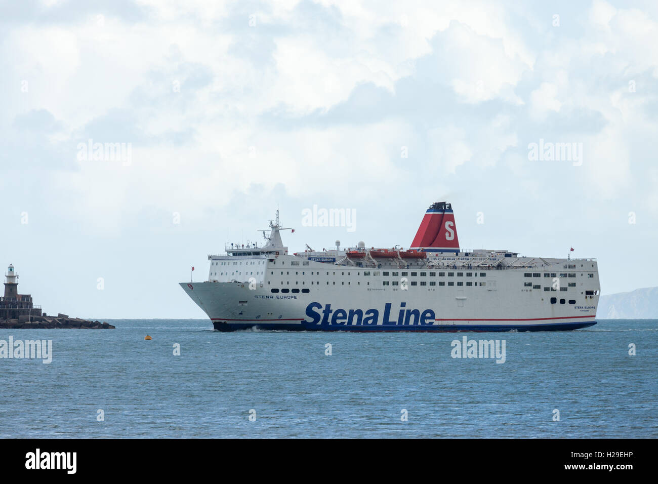 Stena Europe, Stena Line Ferry at Fishguard Stock Photo - Alamy
