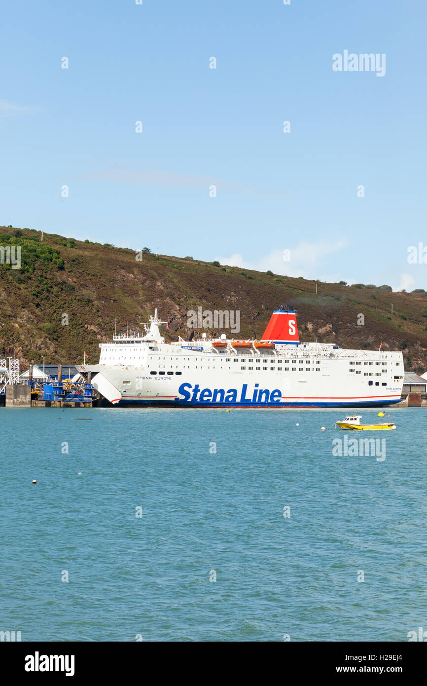 Stena Europe, Stena Line Ferry at Fishguard Stock Photo - Alamy
