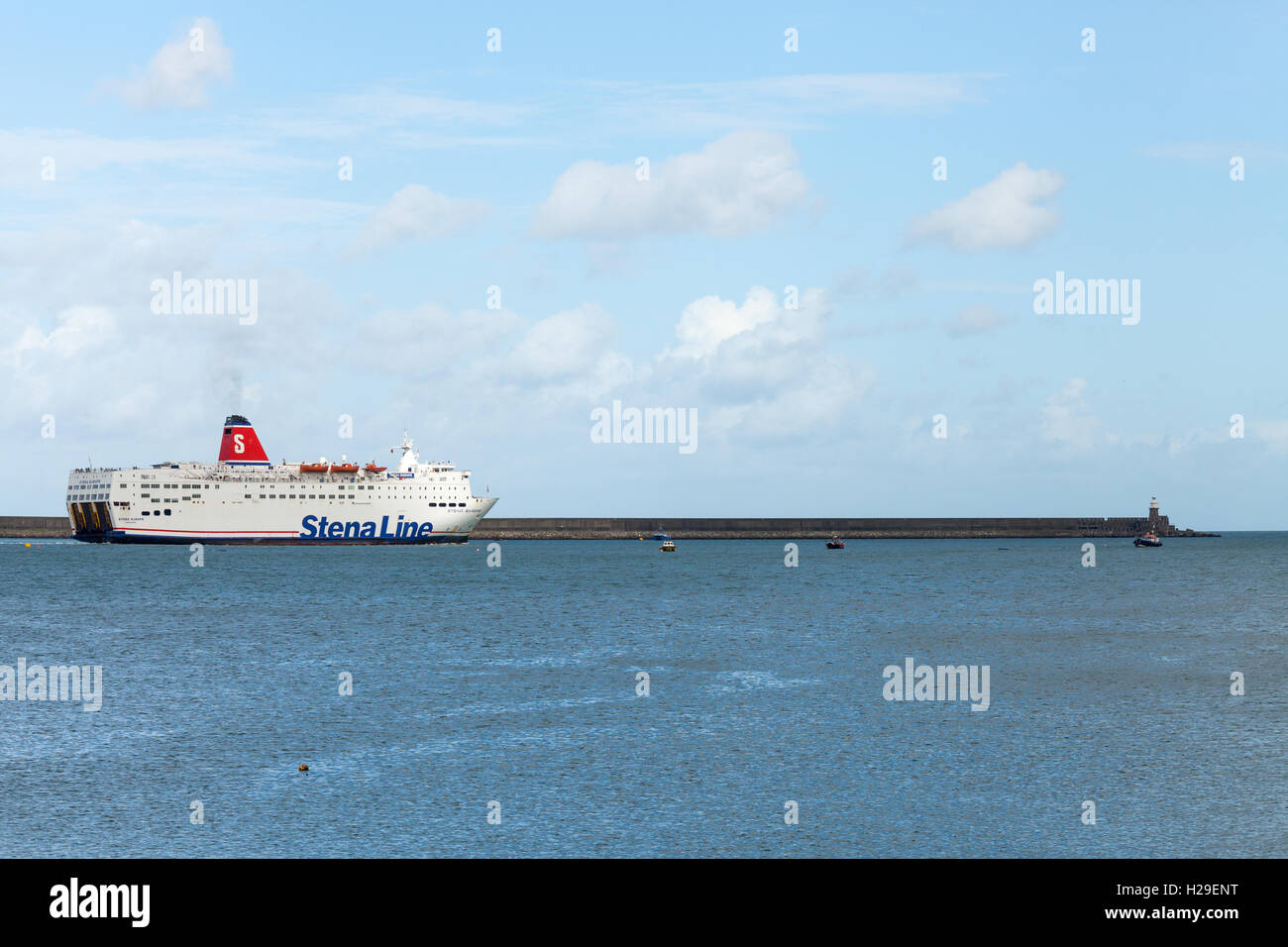Stena Europe, Stena Line Ferry at Fishguard Stock Photo - Alamy