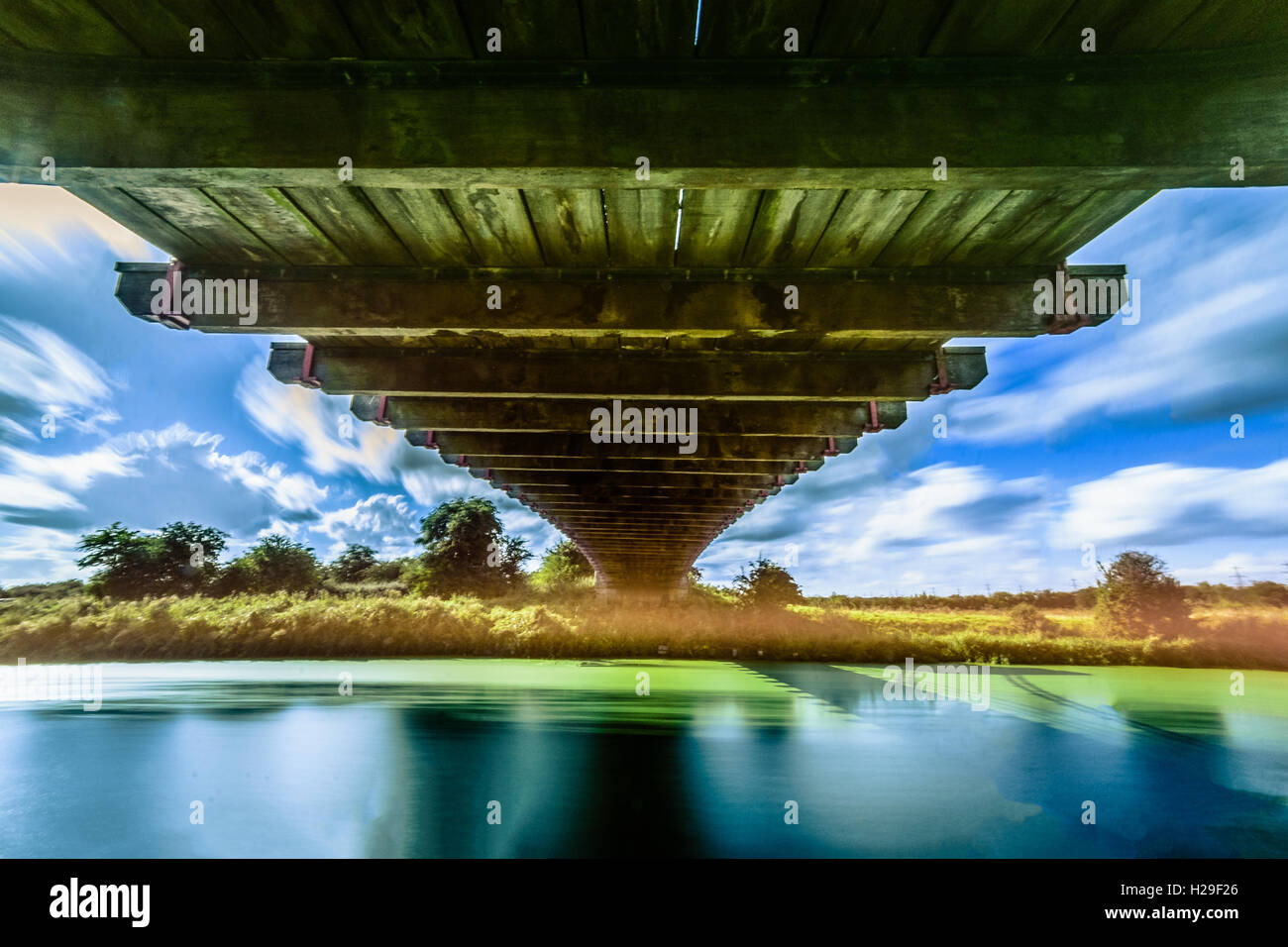 Horkstow suspension bridge hi-res stock photography and images - Alamy